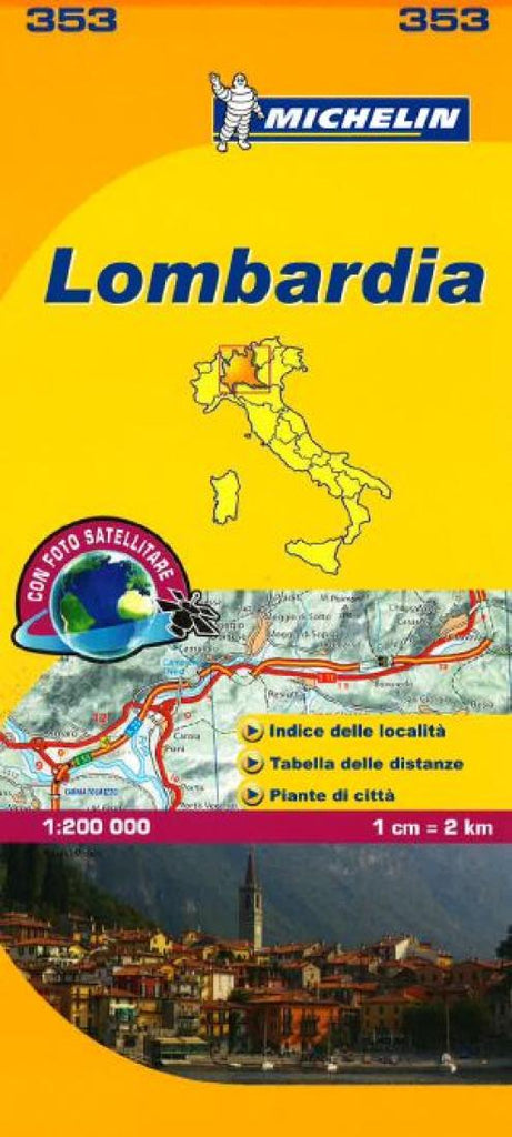 Buy map: Lombardia, Italy (353) by Michelin Maps and Guides ...