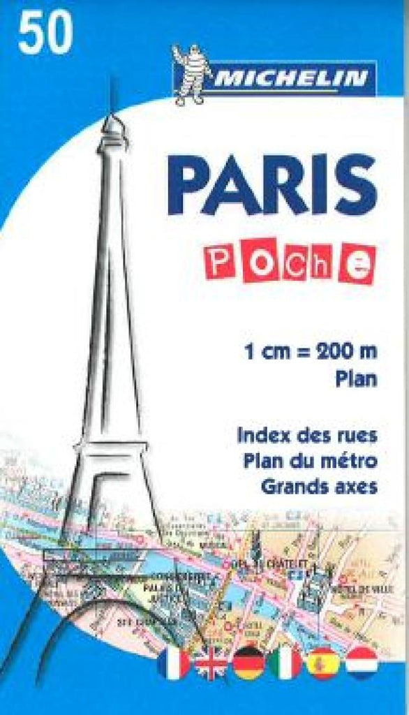 Buy map: Paris Pocket (50) by Michelin Maps and Guides – YellowMaps Map ...