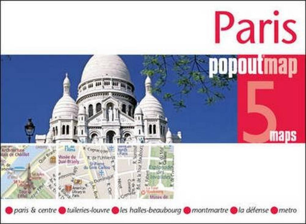 Buy map: Paris, France, PopOut Map by PopOut Products – YellowMaps Map ...