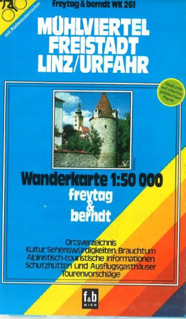 Buy map: Muehlviertel-Freistadt Linz and Urfahr, WK 261 by – YellowMaps ...