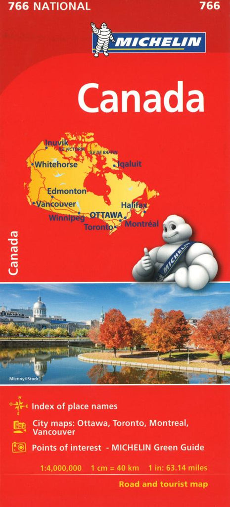 Buy map: Michelin: Canada Road and Tourist Map by Michelin Maps and ...