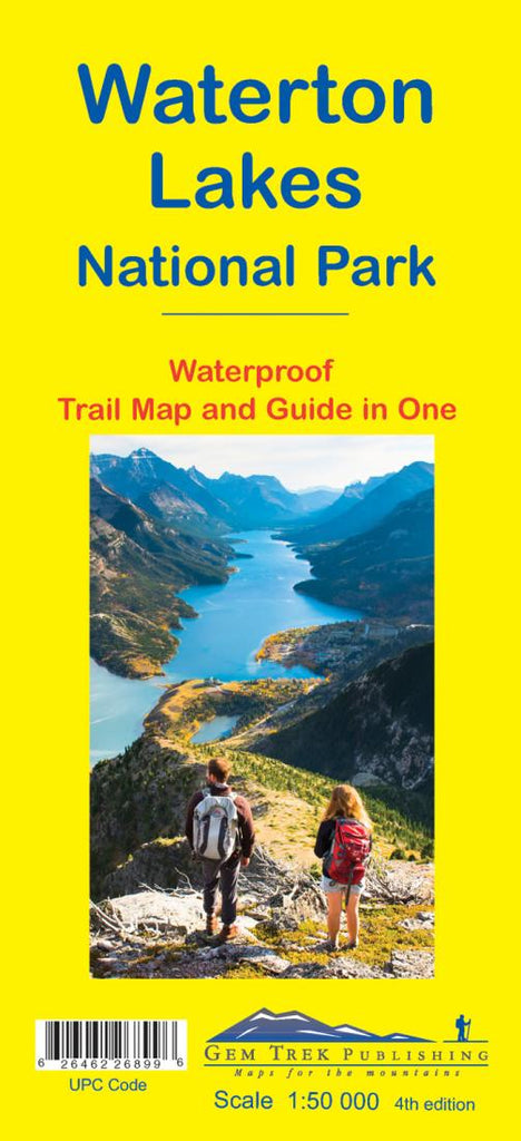 Buy map: Waterton Lakes National Park Map – YellowMaps Map Store