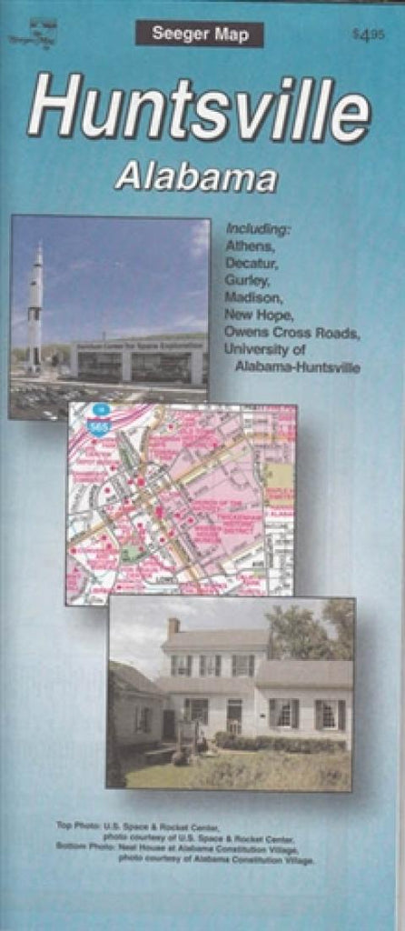 Buy map: Huntsville, Alabama by The Seeger Map Company Inc ...