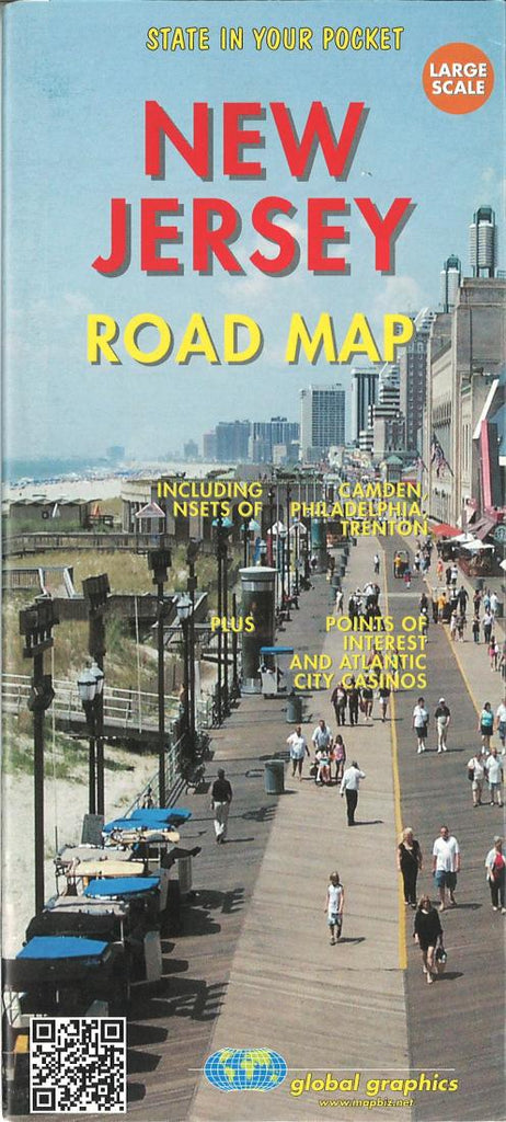 Buy map: New Jersey Road Map by Global Graphics – YellowMaps Map Store