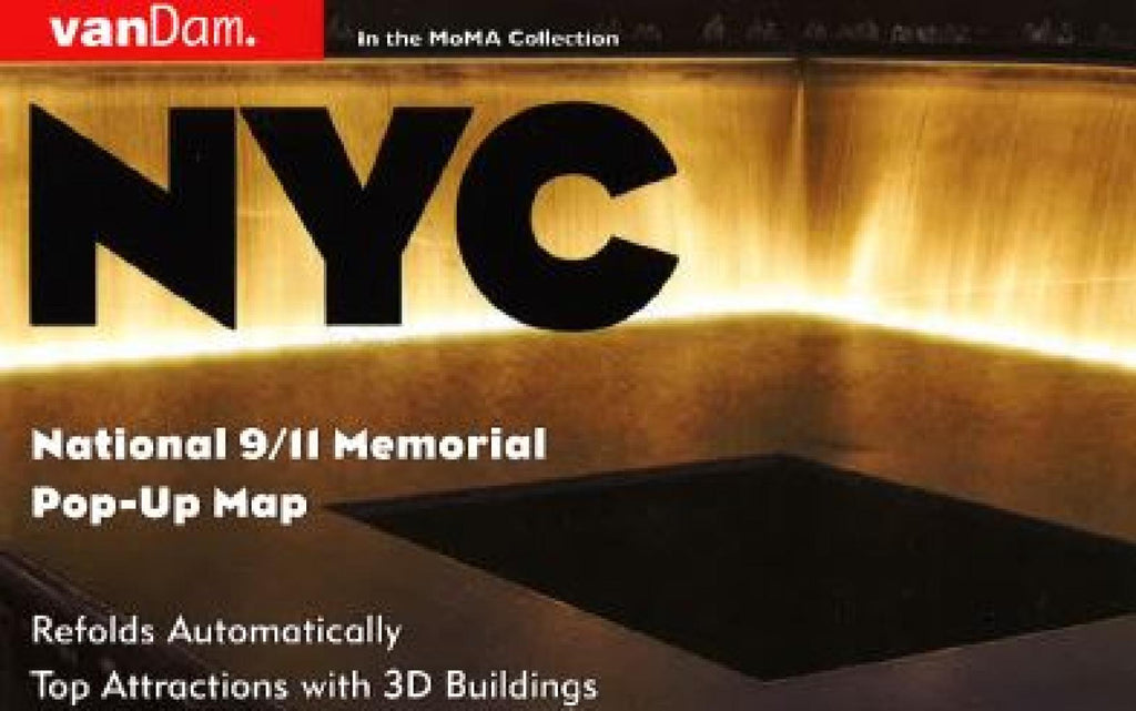 Buy map: NYC : national 9/11 memorial pop-up map – YellowMaps Map Store
