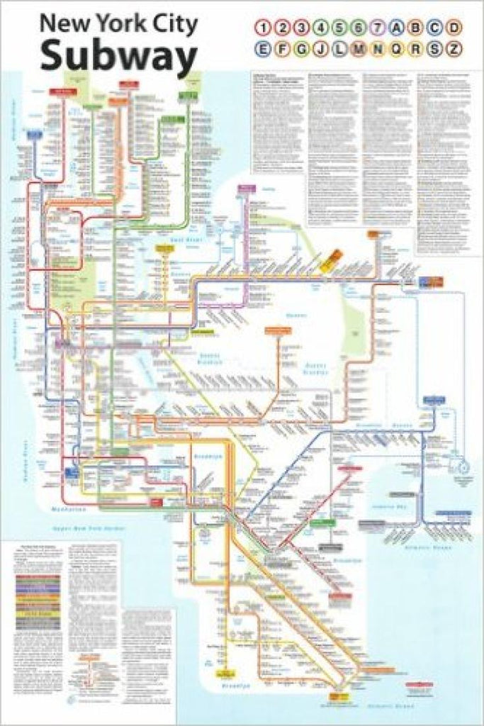 Buy map: New York City: Subway Folded – YellowMaps Map Store