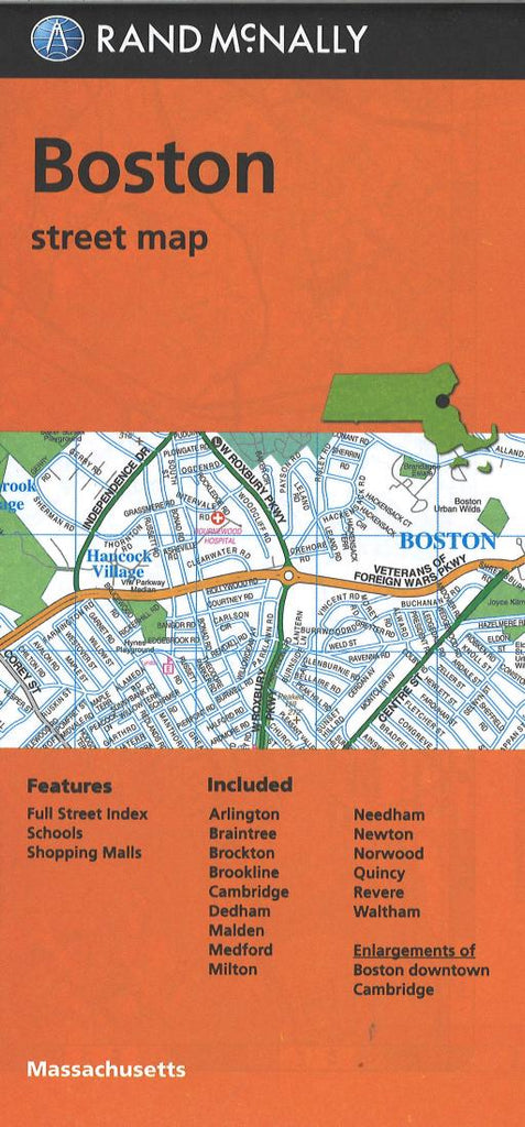 Buy map: Boston, Massachusetts Street Map – YellowMaps Map Store