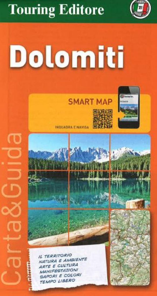 Buy map: Dolomites, Tourist Map & Guide by Touring Club Italiano ...