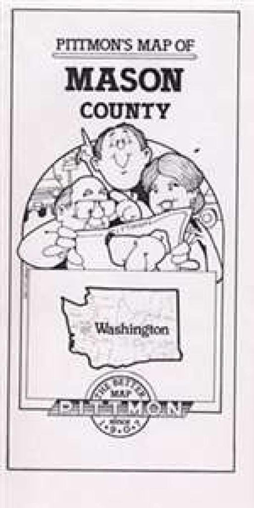 Buy map: Mason County, Washington by Pittmon Map Company – YellowMaps ...