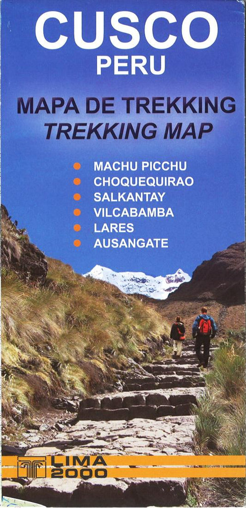 Buy map: Cusco, Peru, Trekking Map by Lima 2000 – YellowMaps Map Store