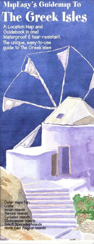 Buy map: Greek Isles, Guidemap by MapEasy, Inc. – YellowMaps Map Store