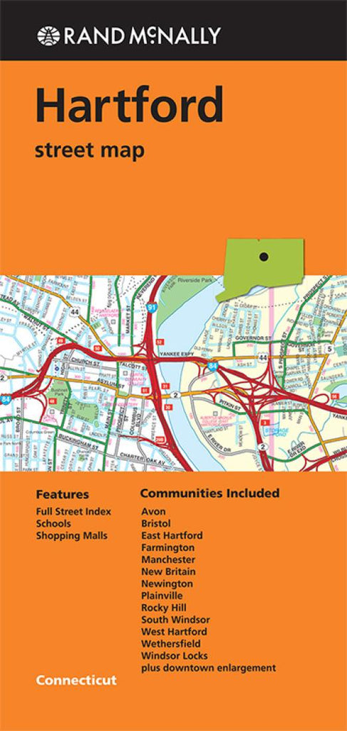 Buy map: Hartford, Connecticut by Rand McNally – YellowMaps Map Store