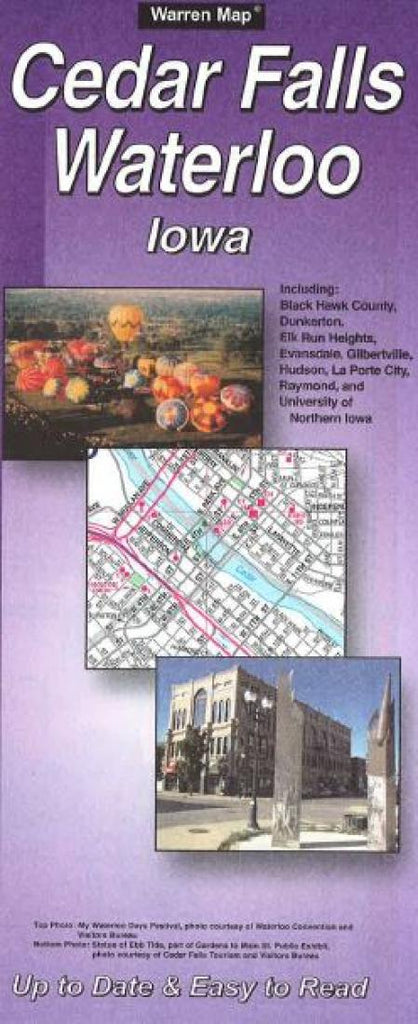 Buy map: Cedar Falls and Waterloo, Iowa by The Seeger Map Company Inc ...