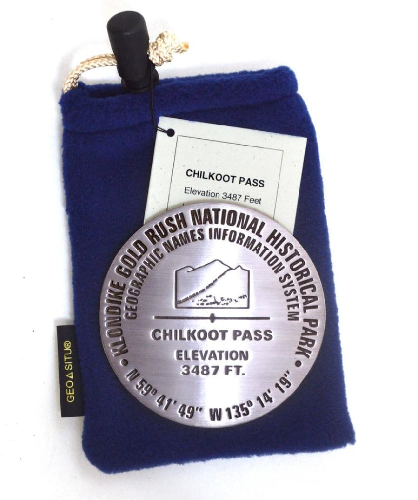 Buy map: Chilcoot Pass, Klondike Gold Rush National Historical ...