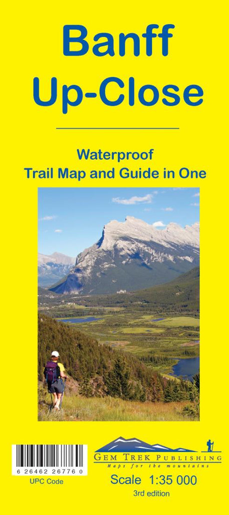 Buy map: Banff, Up Close Trail Map and Guide – YellowMaps Map Store
