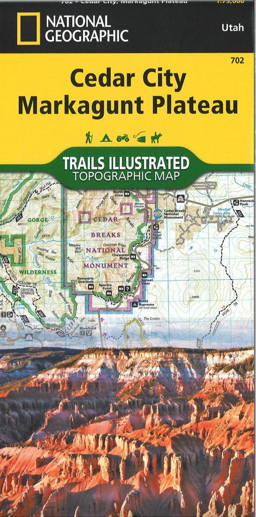 Buy map: Cedar City, Markagunt Plateau : trails illustrated ...