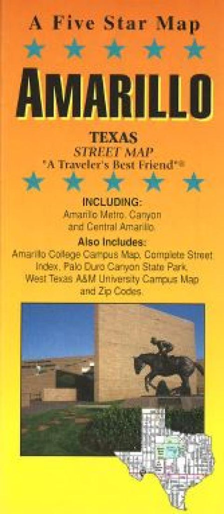 Buy map: Amarillo, Texas by Five Star Maps, Inc. – YellowMaps Map Store