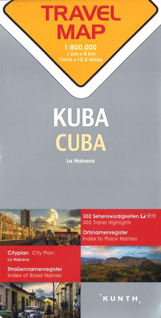 Buy map: Kuba = Cuba : travel map – YellowMaps Map Store