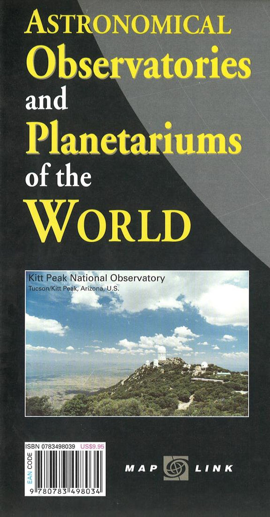 Buy map: World Astronomical Observatories & Planetariums by Map Link ...