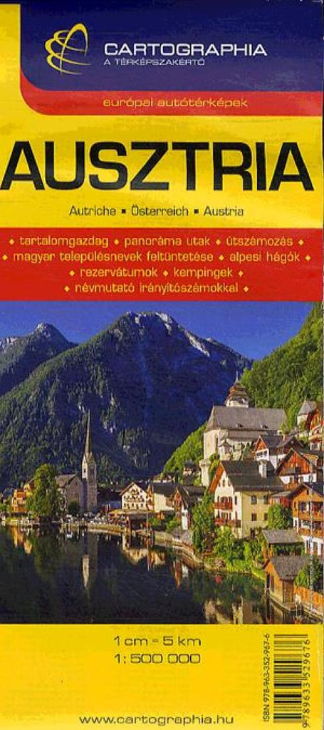 Buy map: Austria Road Map – YellowMaps Map Store