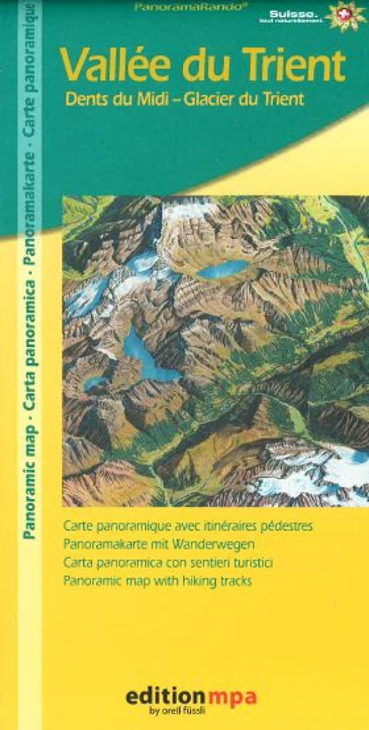 Buy map: Trient Valley Hiking Map by Orell Fu?ssli Kartographie ...