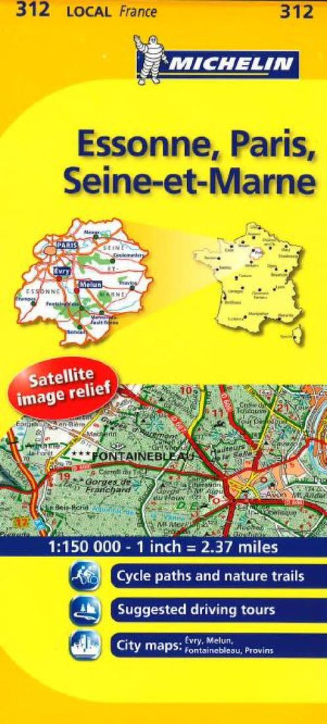 Buy map: Essone, Paris, Seine Et Marne (312) by Michelin Maps and ...