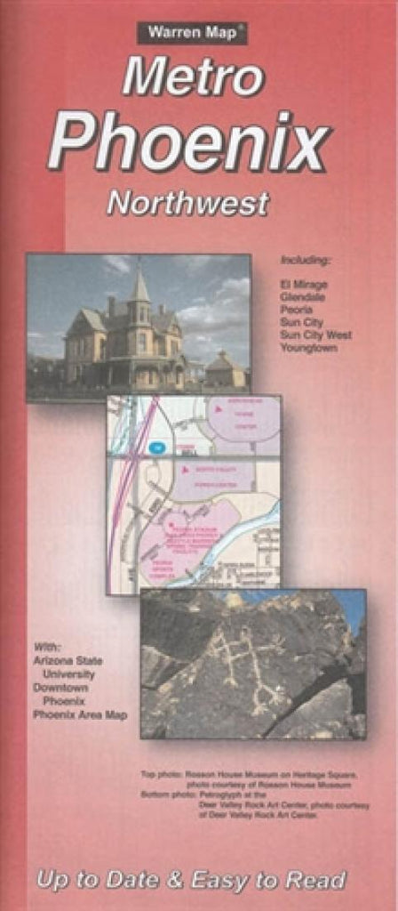 Buy map: Phoenix, Arizona Metro, Northwest by The Seeger Map Company ...