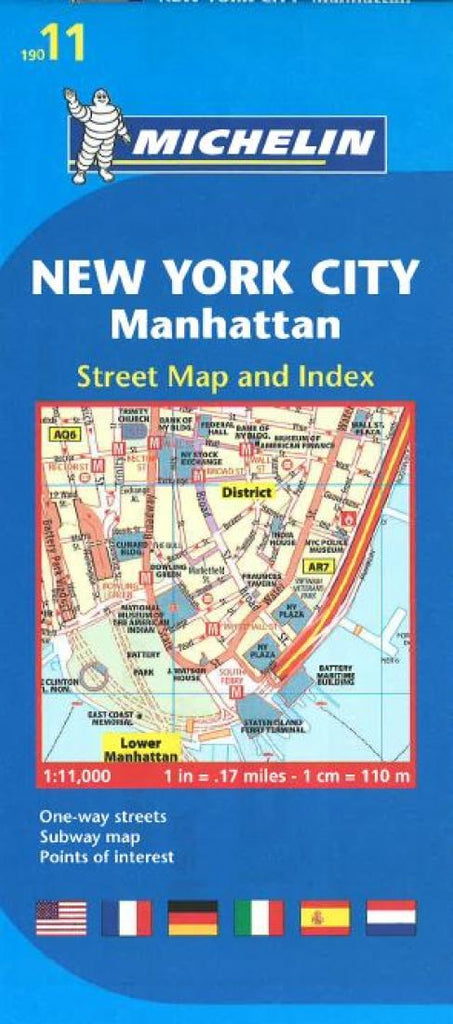 Buy map: Manhattan, New York City (11) by Michelin Maps and Guides ...
