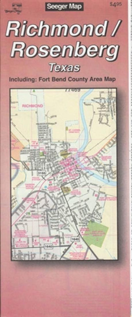 Buy map: Richmond and Rosenberg, Texas by The Seeger Map Company Inc ...