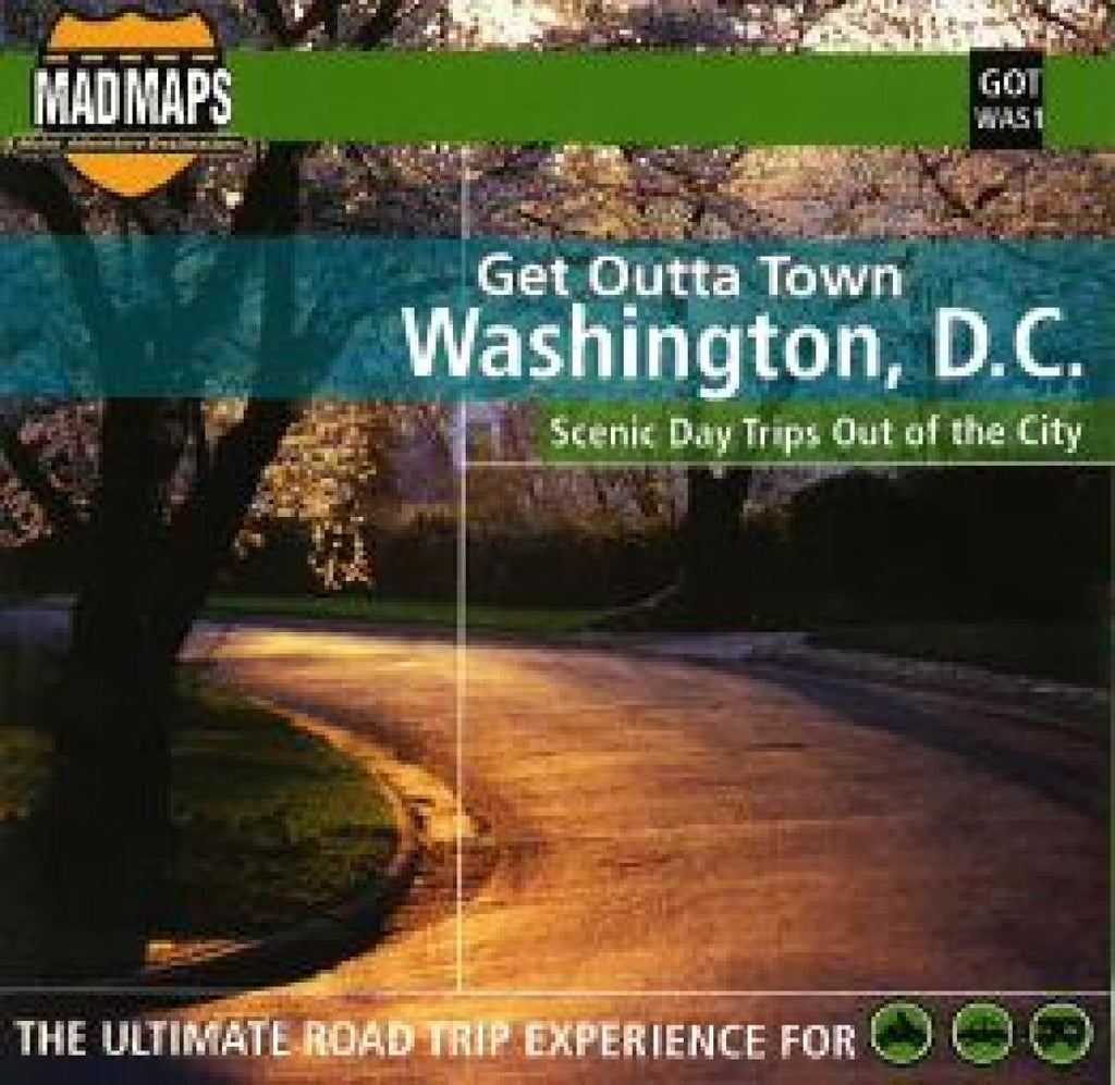 Buy map: Washington, DC, Get Outta Town by MAD Maps – YellowMaps Map Store