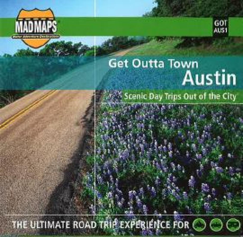 Buy map: Austin, Texas, Get Outta Town by MAD Maps – YellowMaps Map Store