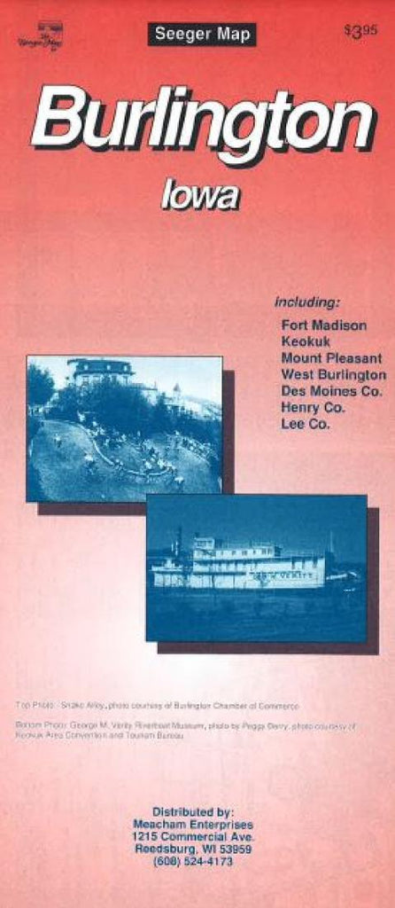 Buy map: Burlington, Iowa by The Seeger Map Company Inc. – YellowMaps ...