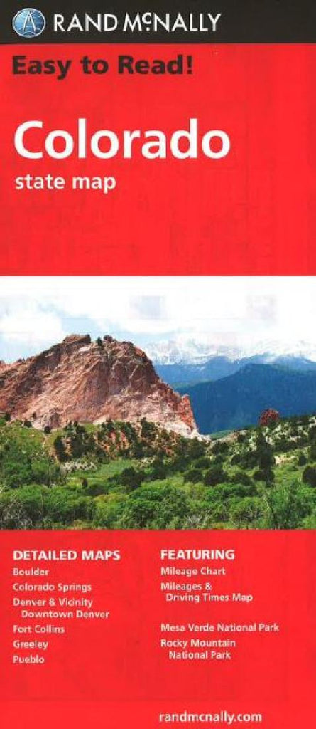 Buy map: Colorado by Rand McNally – YellowMaps Map Store