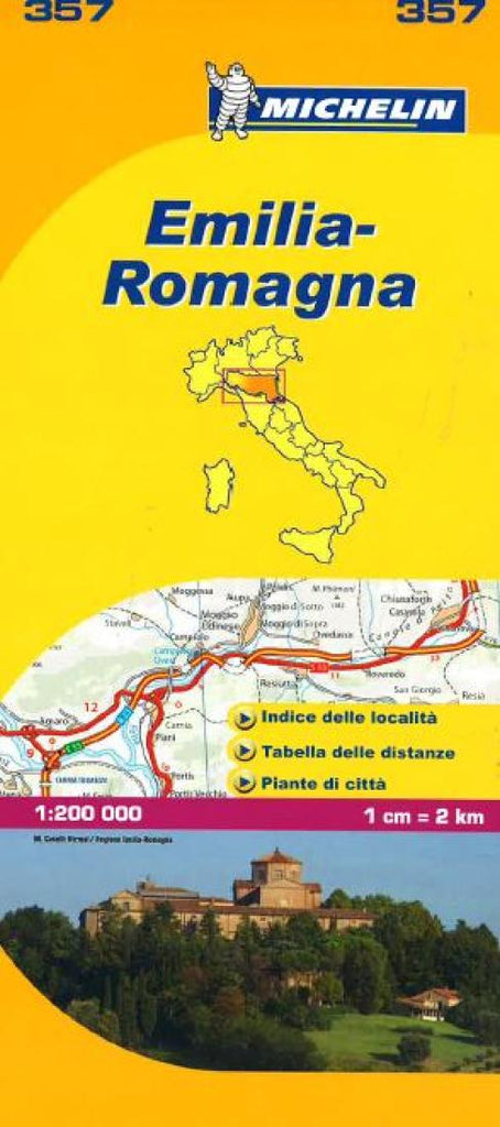 Buy map: Emilia Romagna, Italy (357) by Michelin Maps and Guides ...