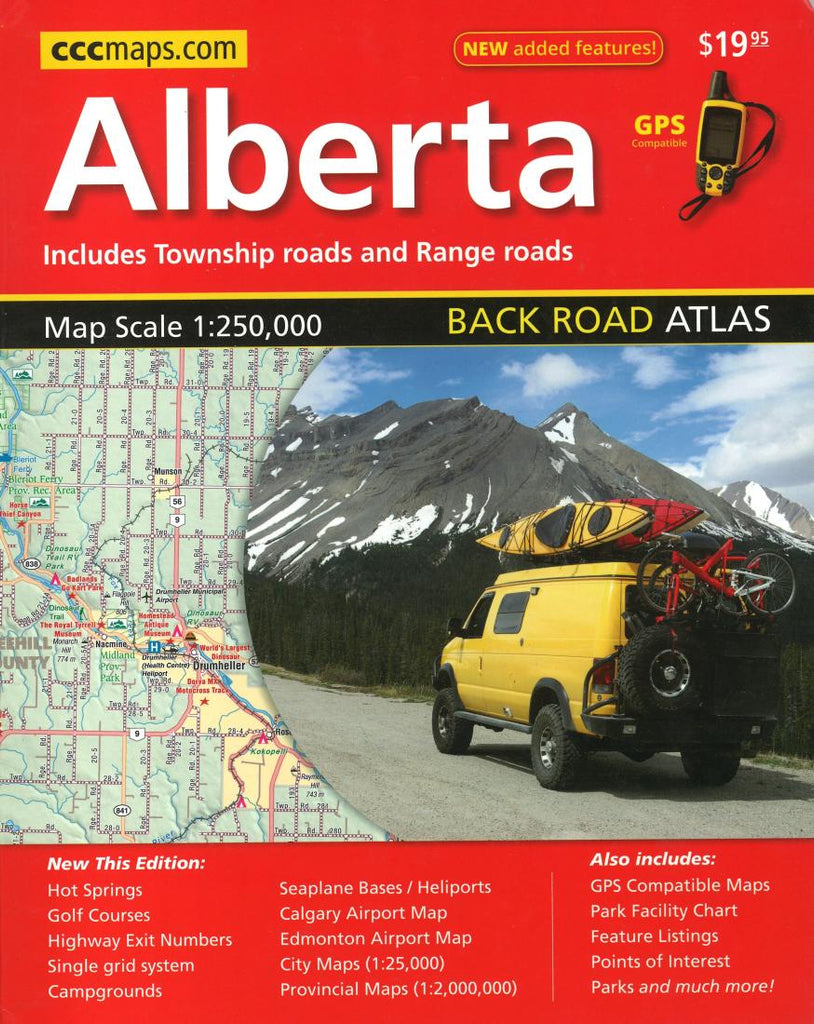 Buy map: Alberta Back Road Atlas by Canadian Cartographics Corporation ...