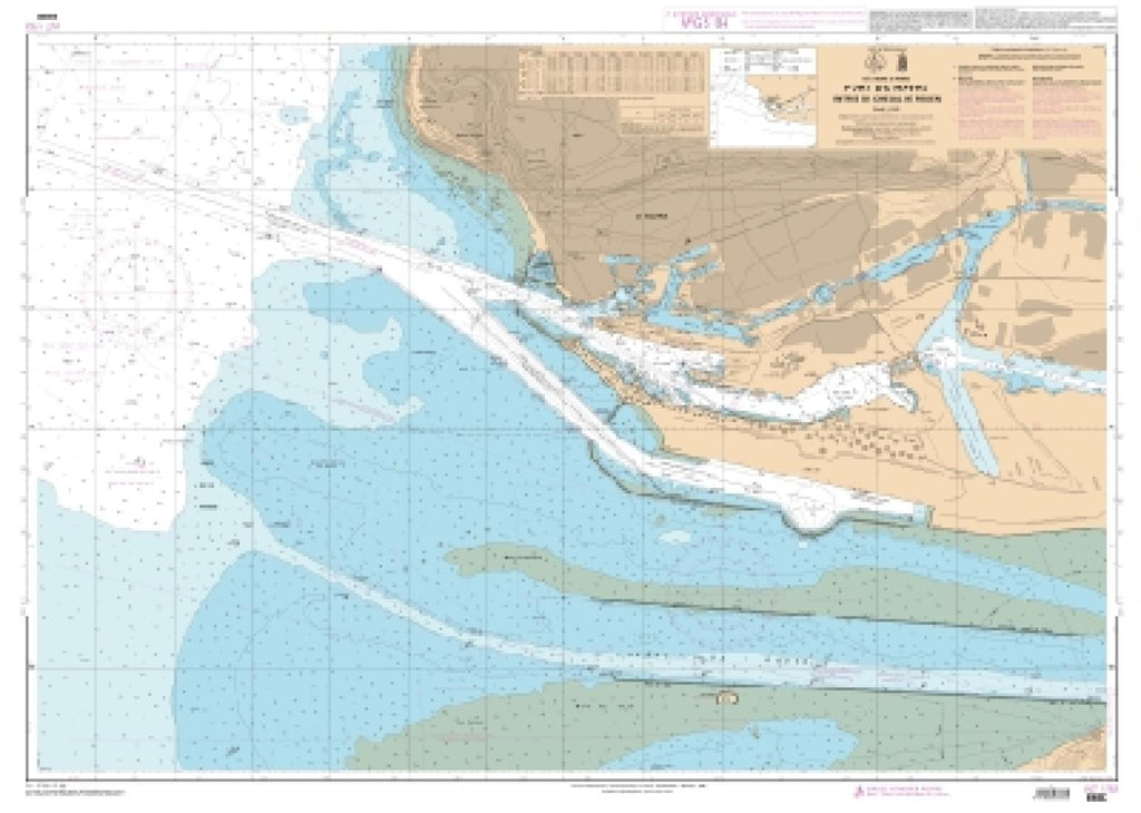 Buy map: Port du Havre - Entree du chenal de Rouen by SHOM – YellowMaps ...