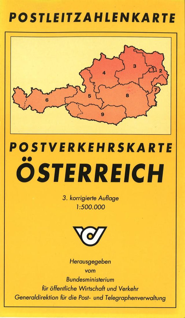 Buy map: Austria, Postal Code Map by Freytag-Berndt und Artaria ...