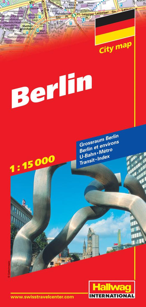 Buy map: Berlin, Germany by Hallwag – YellowMaps Map Store