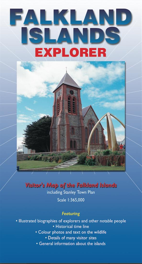 Buy map: Falkland Islands Explorer Map by Ocean Explorer Maps ...