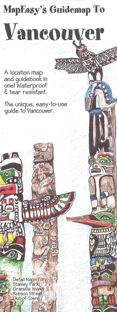 Buy map: Vancouver, Canada Guidemap by MapEasy, Inc. – YellowMaps Map Store