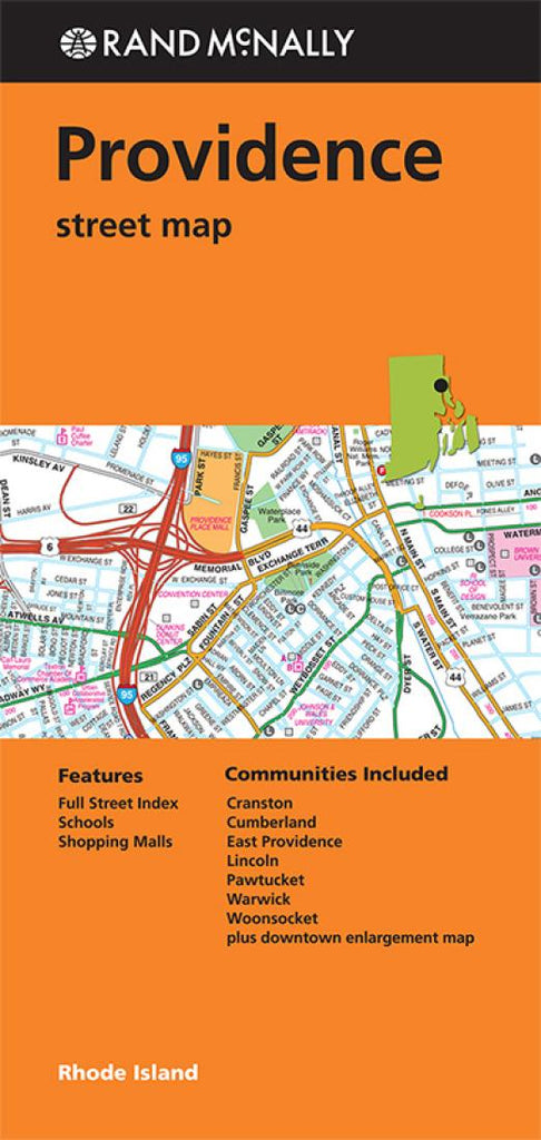 Buy map: Providence, Rhode Island by Rand McNally – YellowMaps Map Store