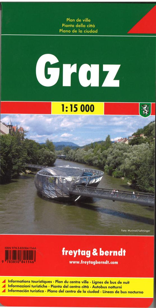 Buy map: Graz city map 1:15 000 – YellowMaps Map Store
